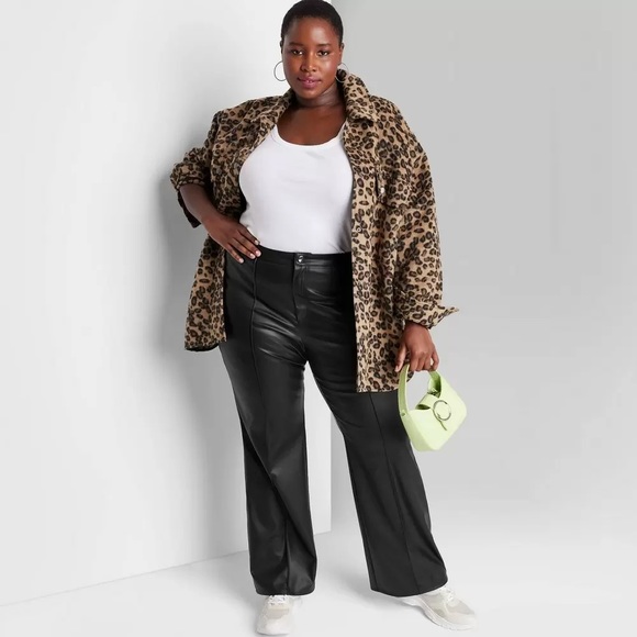 wild fable | Pants & Jumpsuits | Womens Plus Size Highrise Faux Leather ...